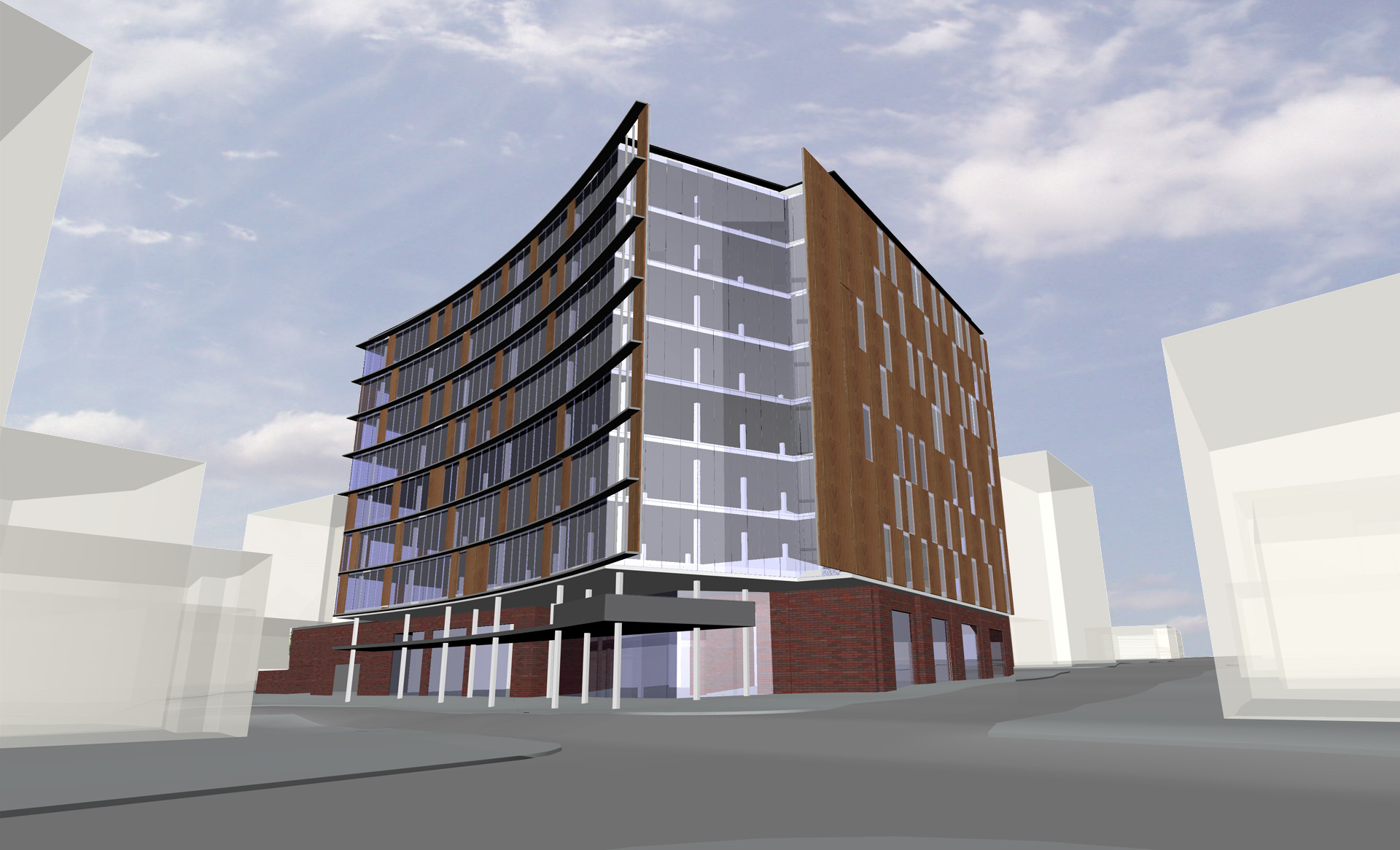 Portland Peninsula Office Building Concept, Portland, ME - Robert Young ...